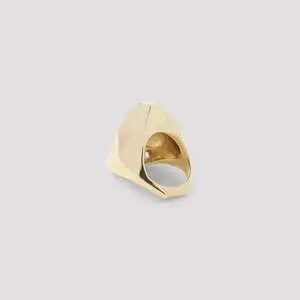 LANVIN Cubic Metal Ring - Silver