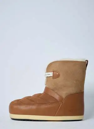 Moon Boot Mb Evx Igloo Suede And Leather Boots