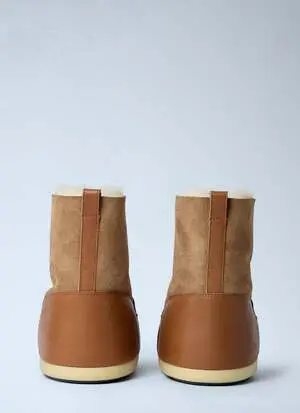 Moon Boot Mb Evx Igloo Suede And Leather Boots