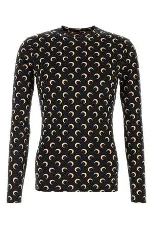 MARINE SERRE Printed Jersey T-shirt