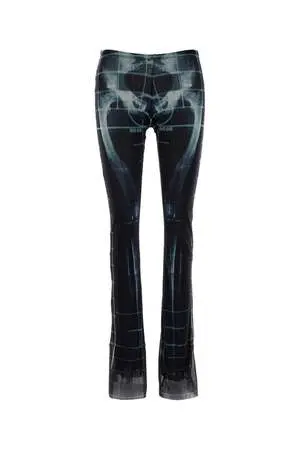 JEAN PAUL GAULTIER Printed Tulle Pants - Multicolor