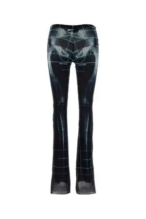 JEAN PAUL GAULTIER Printed Tulle Pants - Multicolor