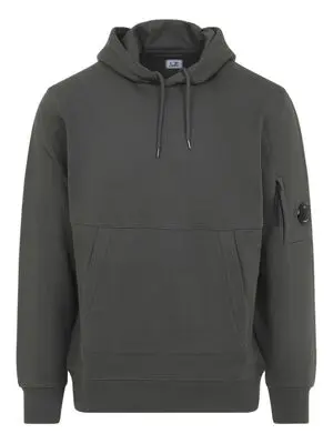 C.P. COMPANY Logo Cotton Hoodie - Multicolor