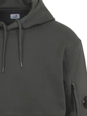 C.P. COMPANY Logo Cotton Hoodie - Multicolor