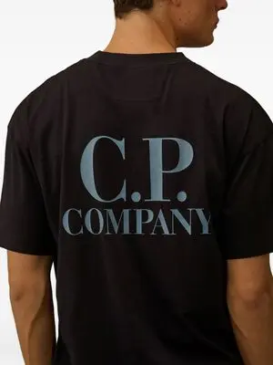 C.P. COMPANY Logo Cotton T-shirt - Multicolor