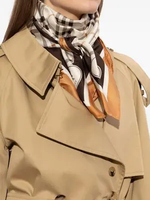 Burberry Check Wool Foulard