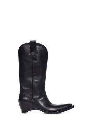 MAISON MARGIELA Western Boots With Wedge Heel - Multicolor