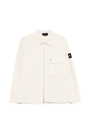 Stone Island Logo Cotton Jacket
