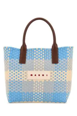 Marni Printed Polypropylene Handbag - Multicolor
