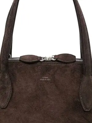 TOTEME Suede Leather Tote Bag - Multicolor