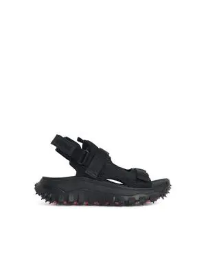Moncler Trailgrip Vela Polyamide Sandals - Black