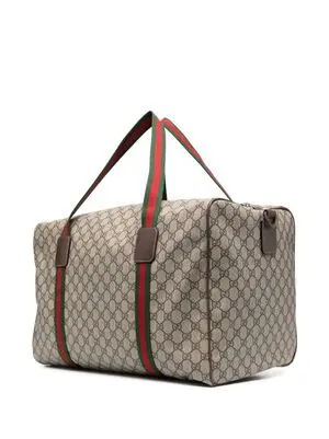 Gucci Gg Supreme Canvas Duffle Bag
