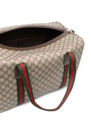 Gucci Gg Supreme Canvas Duffle Bag