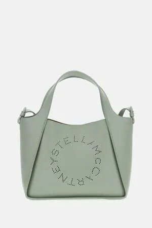 Stella McCartney Perforated Logo Shoulder Bag