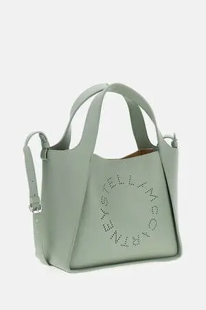 Stella McCartney Perforated Logo Shoulder Bag