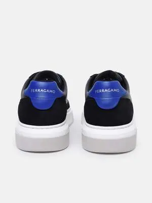 FERRAGAMO Cassina Leather Blend Sneakers