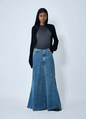 Our Legacy Rebel Denim Maxi Skirt