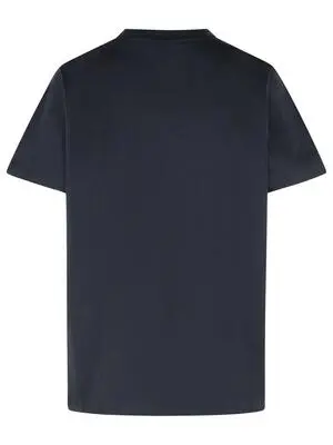 GANNI Cotton T-shirt With Puppy Logo