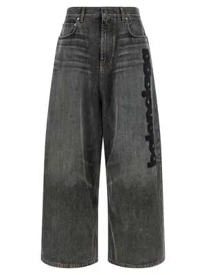 Balenciaga Embroidered Jeans For Women