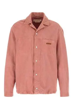 Marni Suede Shirt - Pink