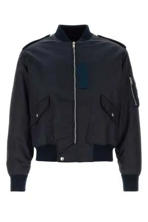 Givenchy GIVENCHY Navy Nylon Bomber Jacket Blue