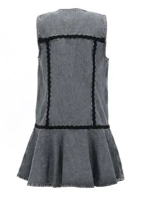 GANNI Cotton Mini Dress