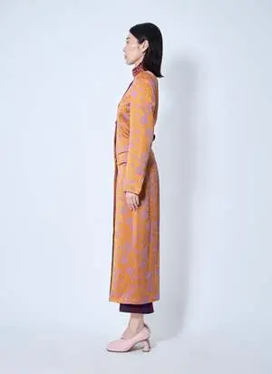 Dries Van Noten Floral Embroidered Tailored Coat