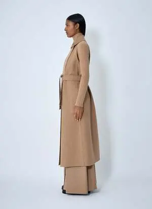Max Mara Tailored Maxi Wool Blend Waistcoat - Multicolor