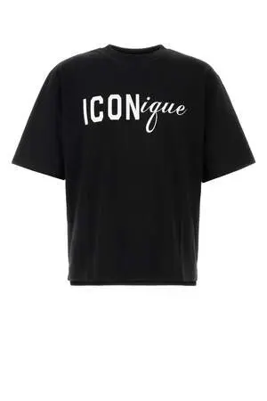 Dsquared2 Cotton Oversize T-shirt - Black