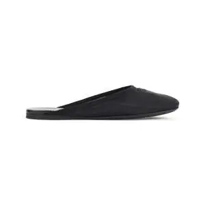 Miu Miu Embroidered Logo Slip-on Shoes