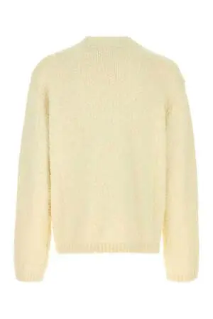 Séfr Ivory Cotton Blend Oversize Odilon Sweater - White