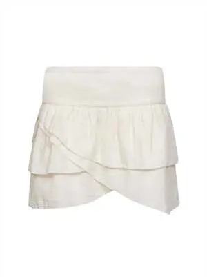 ISABEL MARANT ÉTOILE ISABEL MARANT ETOILE Ecru Gauze Dejha Mini Skirt