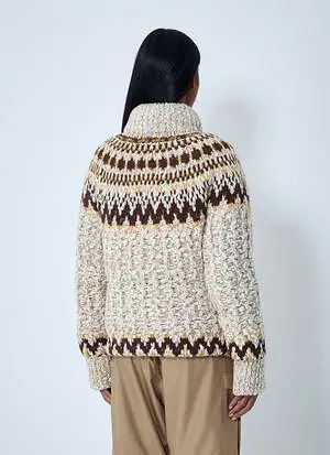 Moncler Chunky Knit Zip-up Cardigan