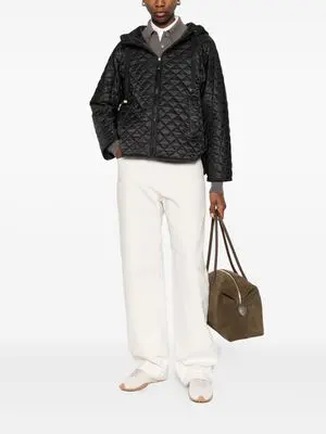 Max Mara Quilted Blouson Jacket - Multicolor