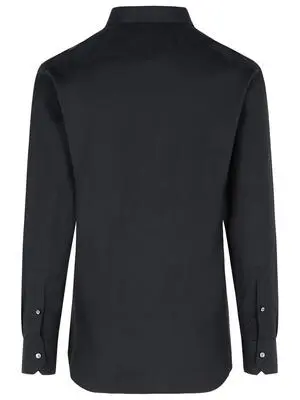 Zegna Trofeo' Cotton Shirt - Black