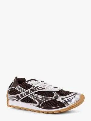 Bottega Veneta Orbit Mesh Sneakers With Rubber Inserts - Multicolor