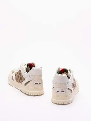 Gucci Re-web Sneakers With Gg Canvas - Multicolor