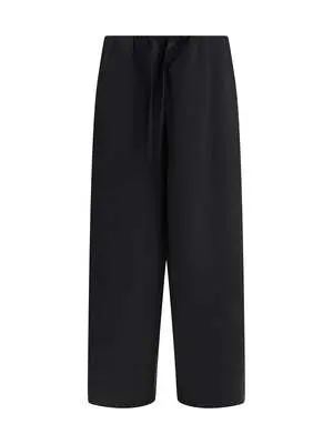 TOTEME Drawstring Dinner Trousers - Black