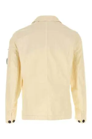 C.P. COMPANY Cream Cotton Blend Blazer