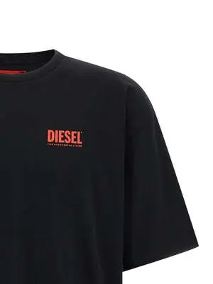 DIESEL® T-boxt-bisk' T-shirt - Black
