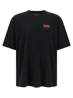 DIESEL® T-boxt-bisk' T-shirt - Black