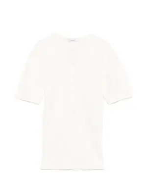 LEMAIRE LEMAIRE Cotton And Linen T-Shirt Multicolor