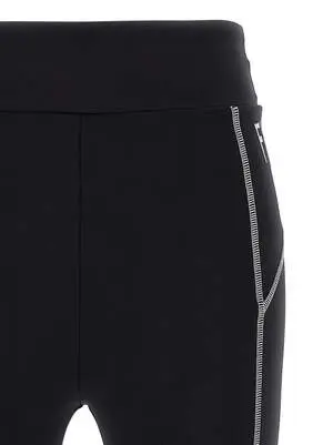 Fendi Color Block Leggings With Contrast Stitching