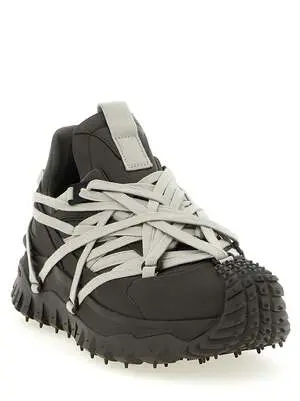Rick Owens Moncler + Trailgrip Megalace Lace-up Sneakers - Brown