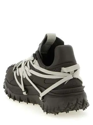 Rick Owens Moncler + Trailgrip Megalace Lace-up Sneakers - Brown