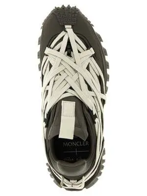 Rick Owens Moncler + Trailgrip Megalace Lace-up Sneakers - Brown