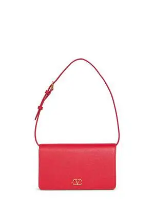 Valentino Garavani VALENTINO GARAVANI Red Vlogo Signature Mini Shoulder Bag Multicolor