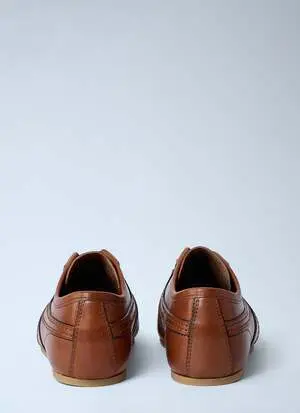 Dries Van Noten Leather Sneakers With Suede Trim - Multicolor