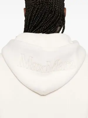 Max Mara Logo Cotton Hoodie - Multicolor