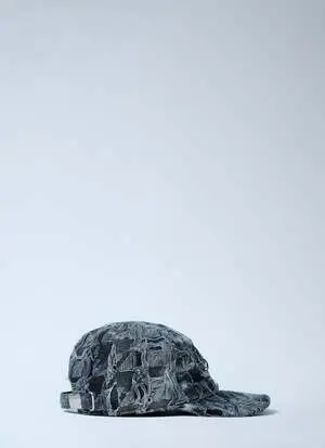 DIESEL® Distressed Denim Baseball Cap